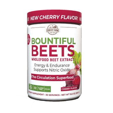 Country Farms Bountiful Beets Circulation Superfood Powder for Heart ...
