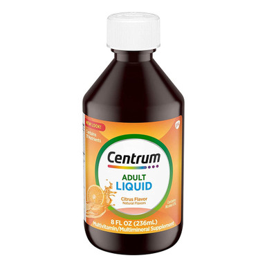 Centrum Liquid Multivitamin For Adults, Multivitamin/Multimineral ...