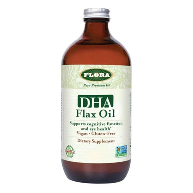 Flora, Dha Flax Oil, 1 Each, 8.5 Fl Oz - wisermerchant