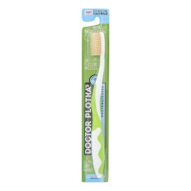 Doctor Plotka's A/B Adult Green Toothbrush for Antimicrobial Cleaning ...