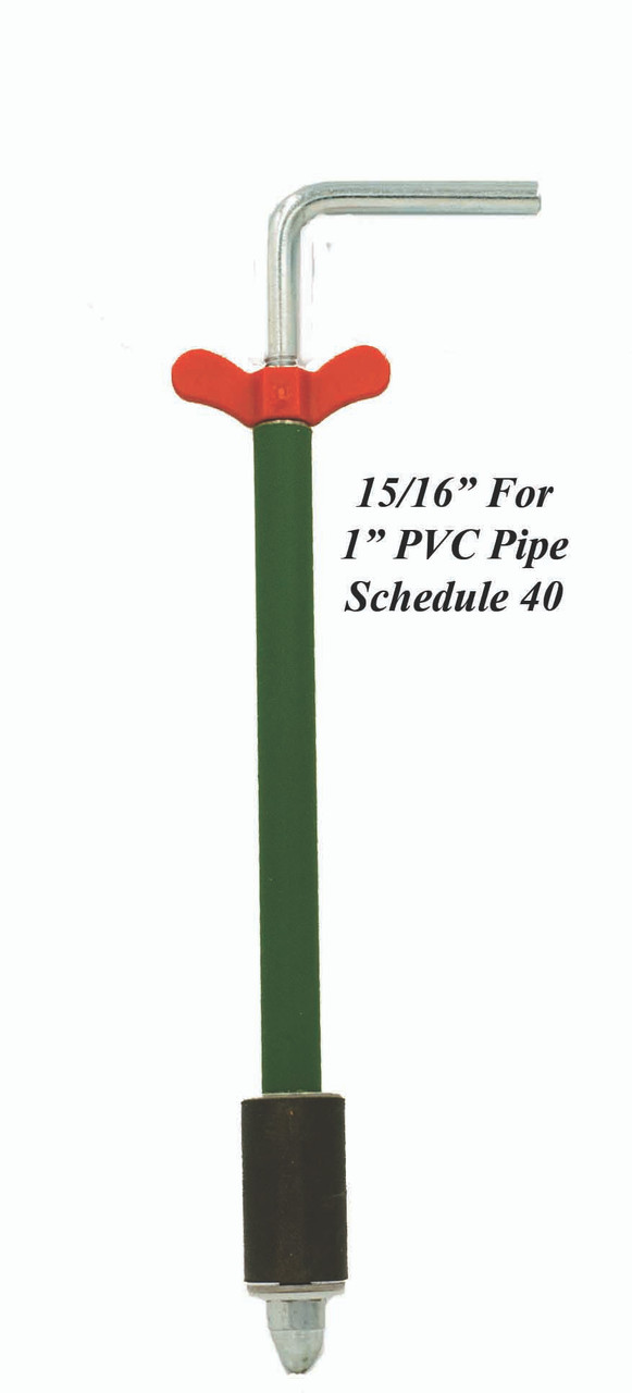 EL-5: 15/16" Long Economy Hook for 1" PVC Pipe - United States