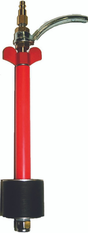 XO-19-NW: 2-1/4" Long Inducer for 2" Slip Fitting-Nylon Wing Nut