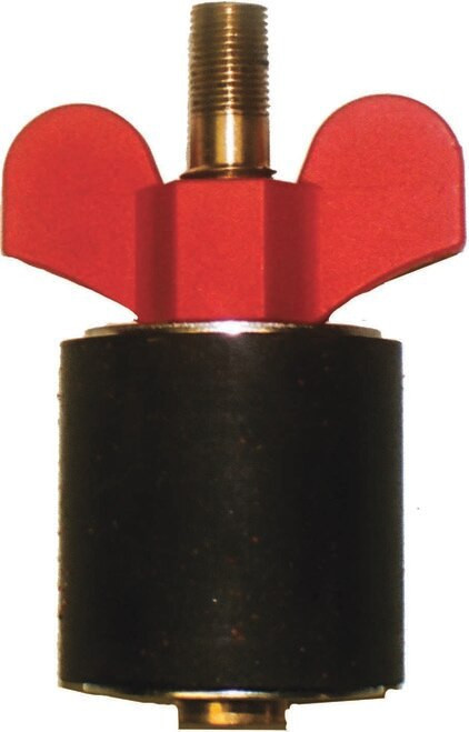 SO-6-NW: 1-1/2" Short Inducer for 1-1/2" PVC Pipe-Nylon Wing Nut