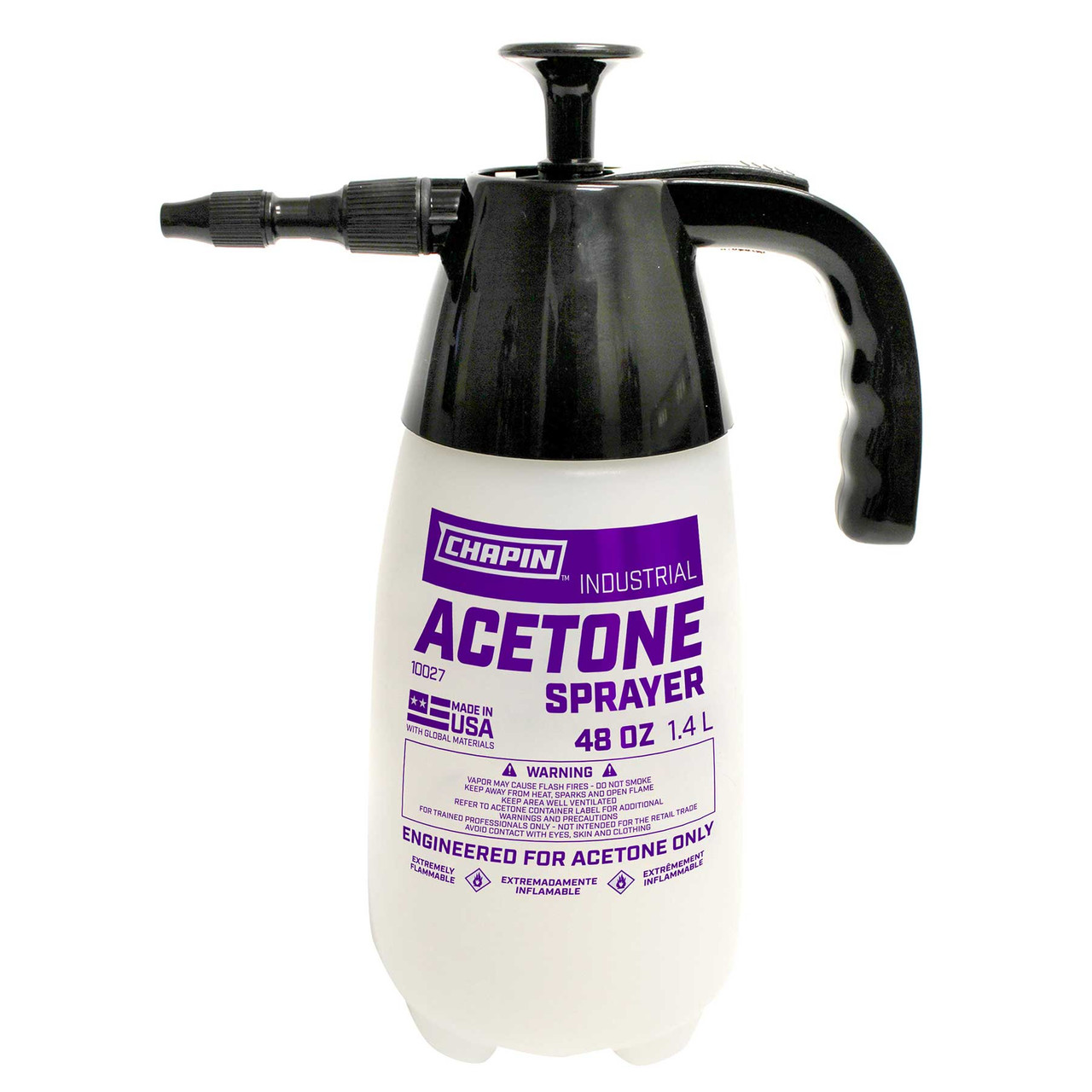 48-Ounce Industrial Acetone Hand Sprayer - Construction Materials Group