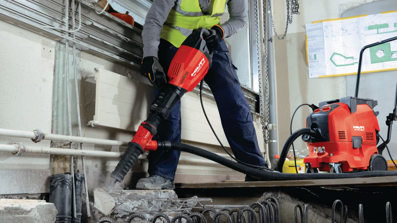 TE 1000-AVR Concrete Breaker Package