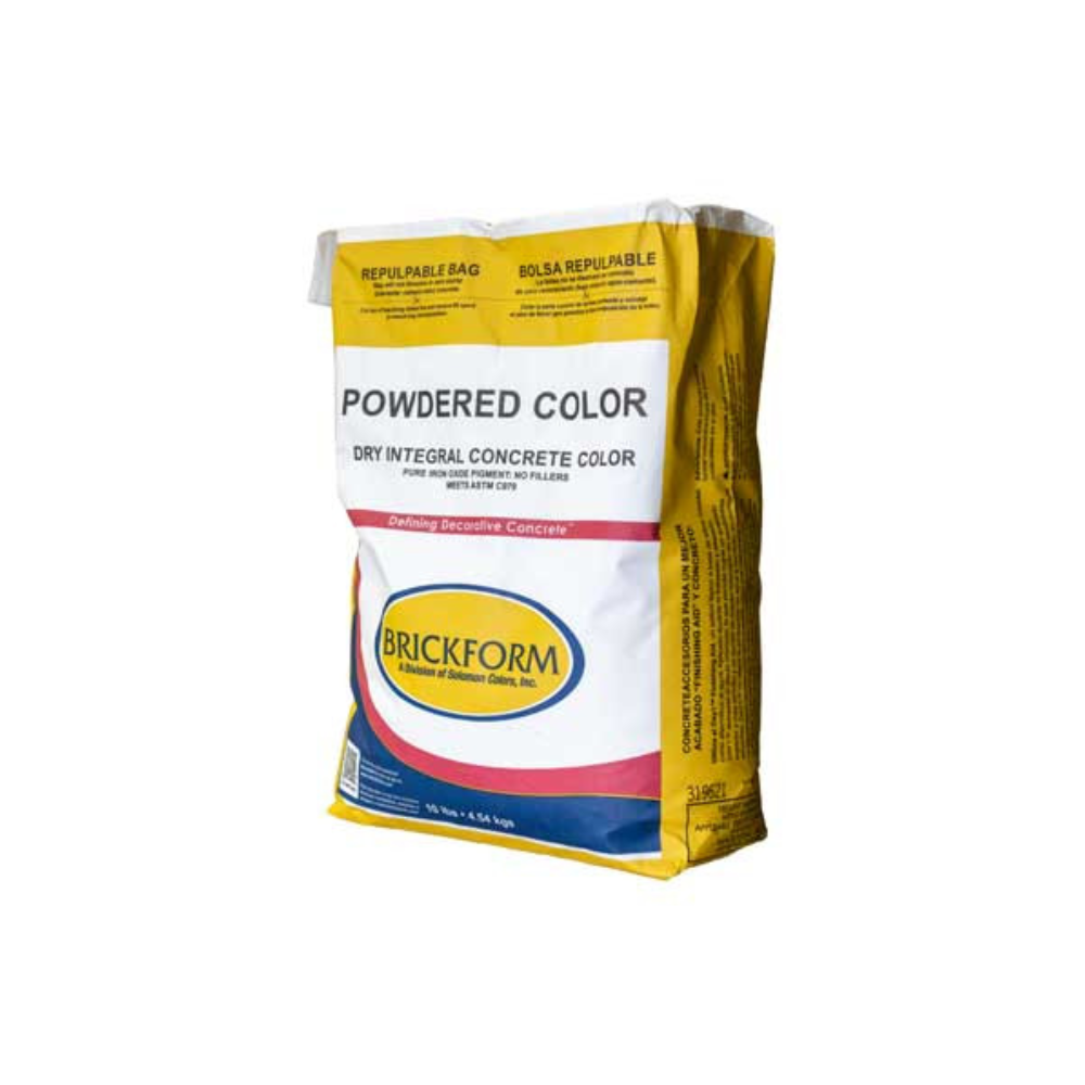 Brickform Powdered Integral Color - Construction Materials Group
