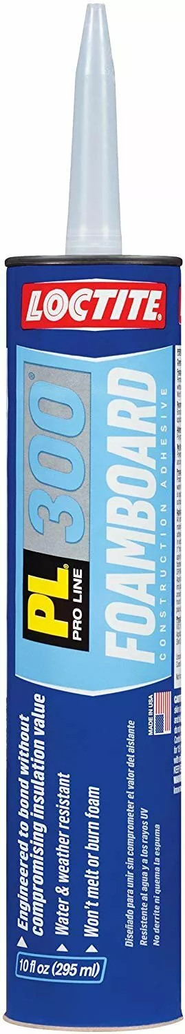 Loctite PL300 Foam Board Construction Adhesive - Construction Materials ...