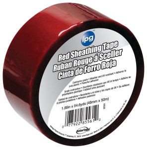 Red Sheathing Tape 165' - Construction Materials Group