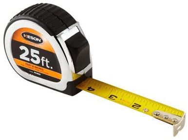 25' Tape Measure with Grip - Construction Materials Group