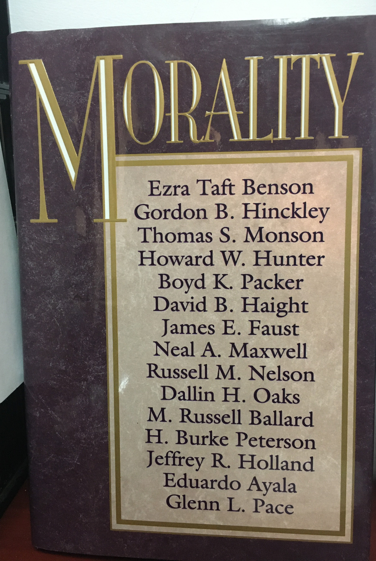 Morality (Hardcover) - LDS Used Books Canada.com
