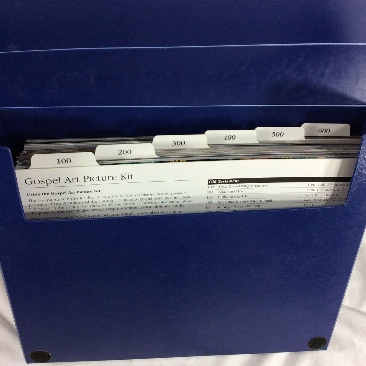 COMPLETE BOX SET Gospel Art Kit Pictures with blue box - LDS Used Books ...