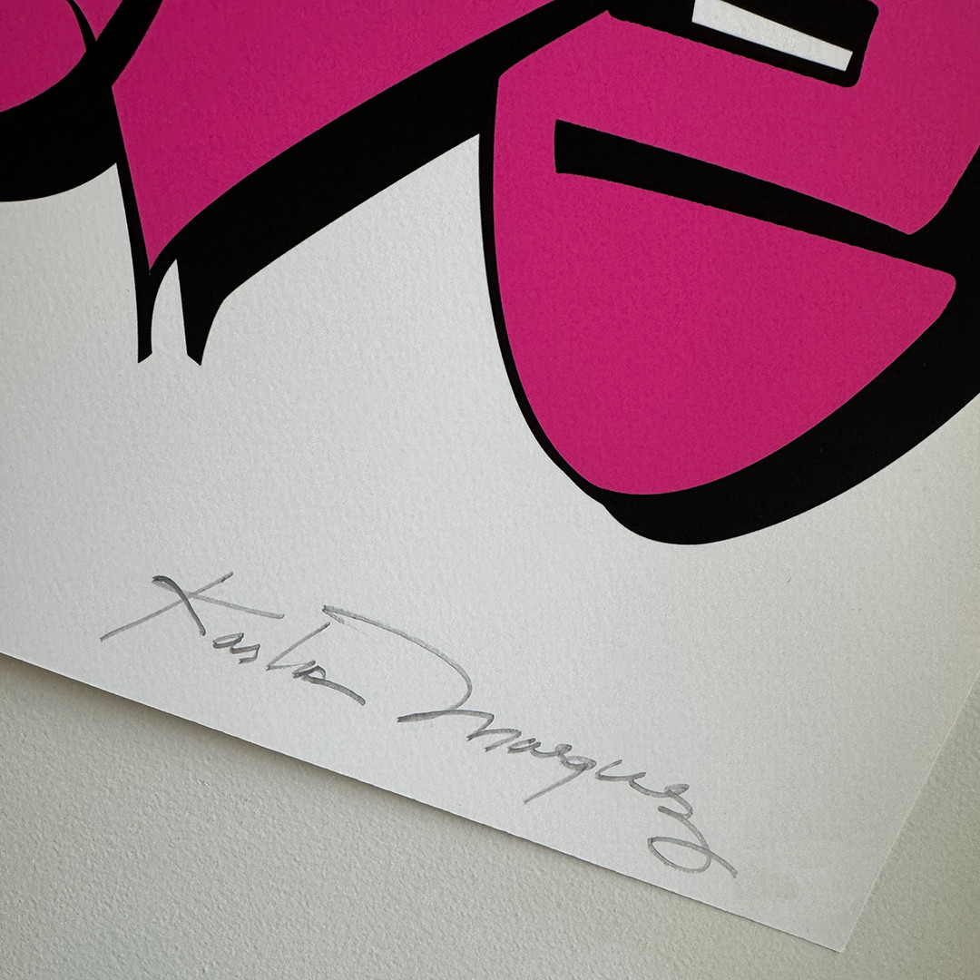 Pink by Karlos Marquez | Graffiti Art Print