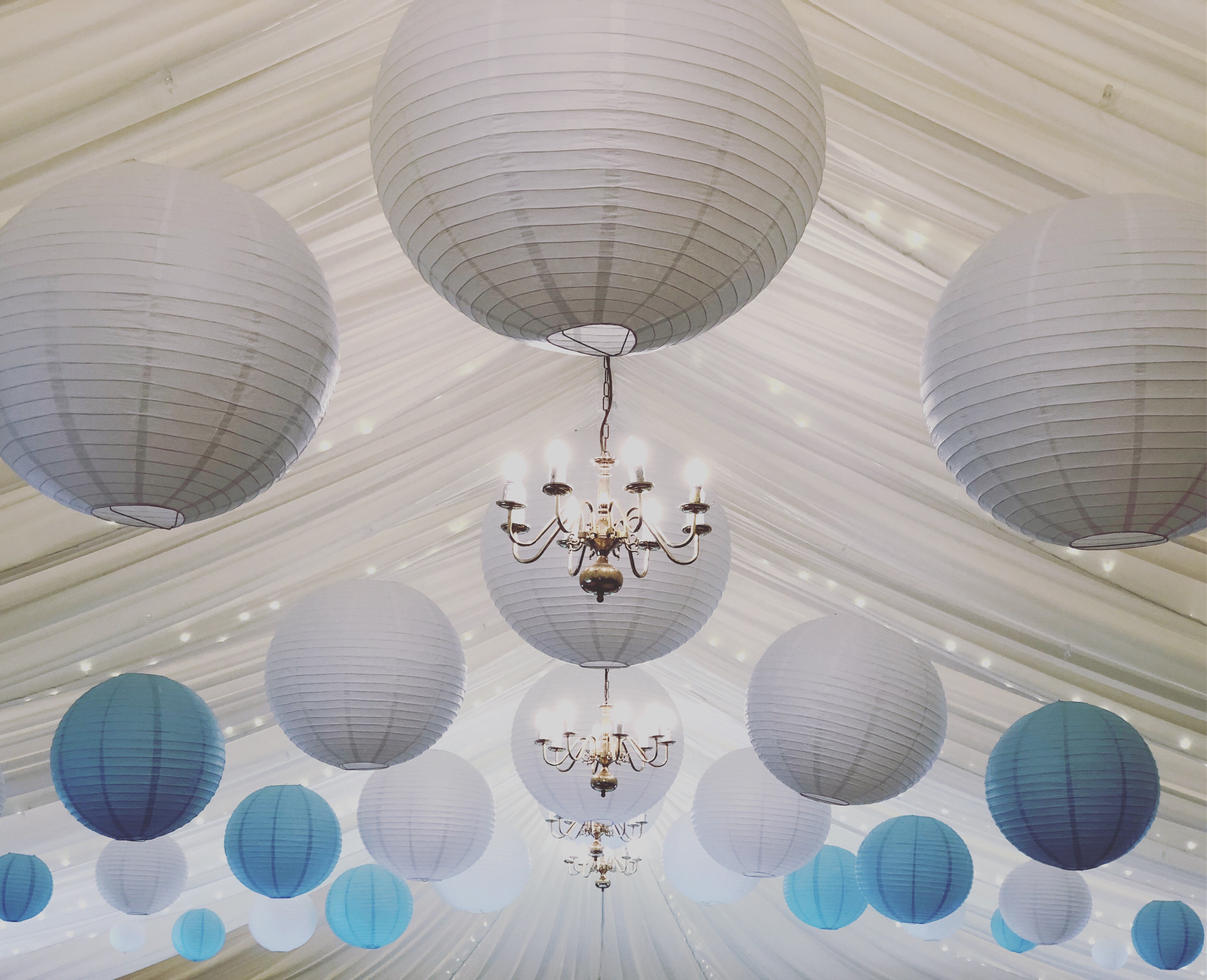  2 X Chinese Japanese Paper Lantern Lampshade For Party Wedding 