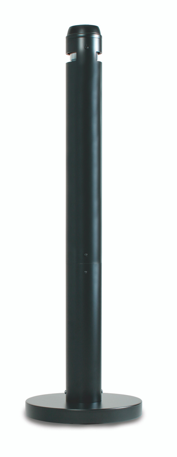 Rubbermaid Smokers' Pole - Black - Rubbermaid Products