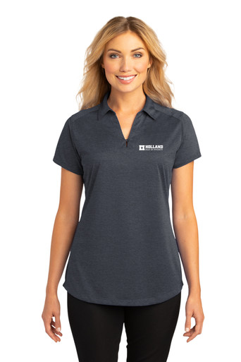 Port Authority® Ladies Digi Heather Performance Polo