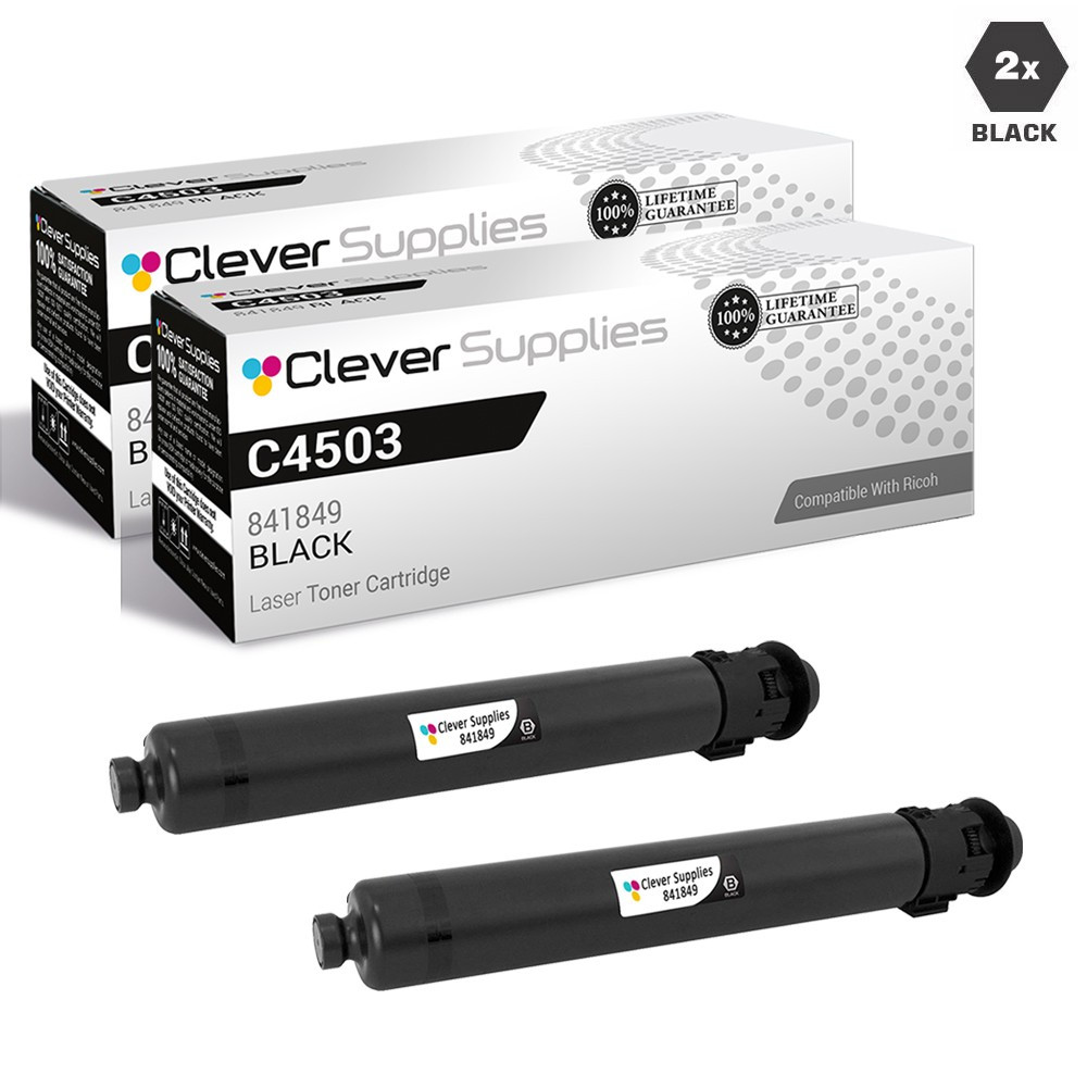 Compatible Ricoh C4503 Toner Cartridge 2 Black (841849) - Clever ...