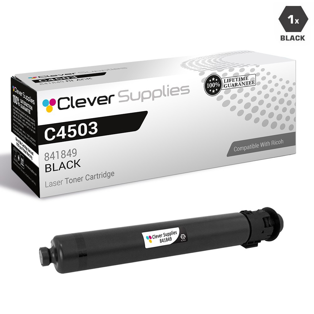 Compatible Ricoh C4503 Toner Cartridge Black (841849) - Clever Supplies ...