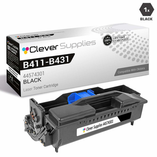 Compatible Okidata 44574301 Drum Unit Cartridge Black - Clever Supplies ...