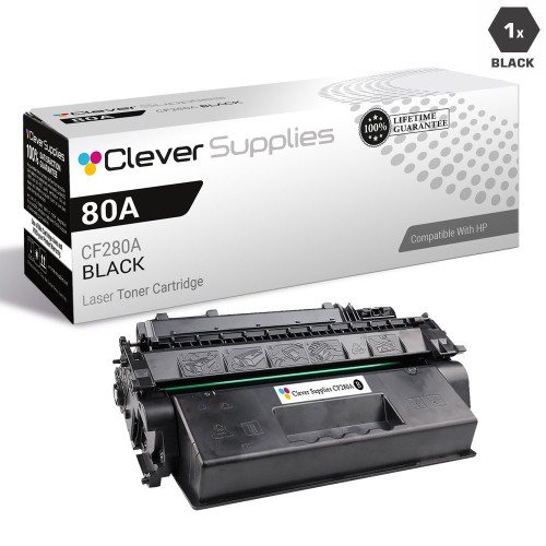 CS Compatible Replacement for HP CF280A Toner Cartridge MICR Black/ HP ...