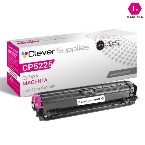 CS Compatible Replacement for HP CP5225 Toner Cartridges Magenta ...