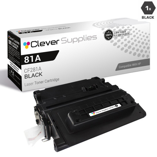 CS Compatible Replacement for HP 81A Toner Cartridges Black (CF281A ...