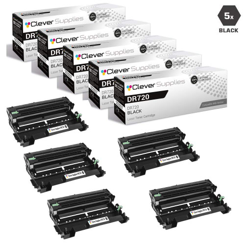 Compatible Brother DR720 Drum Unit 5 Black (DR-720) - Clever Supplies ...