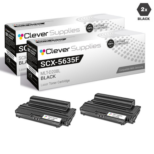 Compatible Samsung SCX-5635FN Toner Cartridge 2 Black (MLT-D208L ...