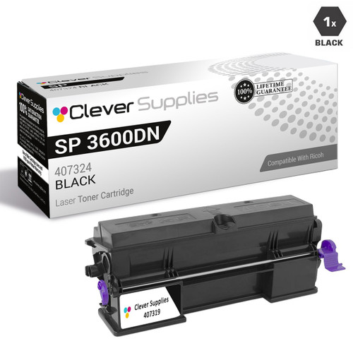 Compatible Ricoh SP 3600DN Drum Cartridge Black (407324) - Clever ...