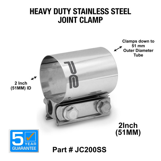 Exhaust clamps 2.5 store