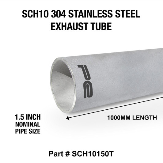 Tube / Bends - SCH10 - SCH10 Tube - Profusion Exhausts LTD