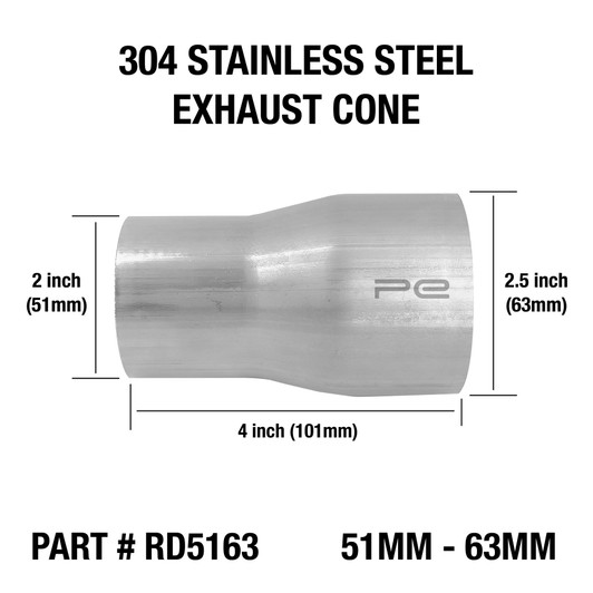 Components - Cone And Reducers - Profusion Exhausts LTD