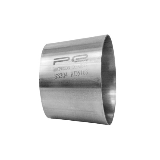 2" 51mm to 2.5" 63mm 304 Stainless Steel Single Step Reducer