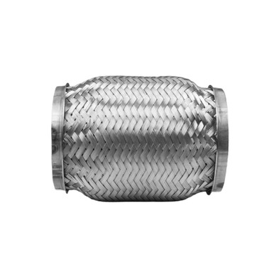 101mm x 150mm Interlock Weld On 304 Stainless Steel Exhaust Turbo Flexi ...