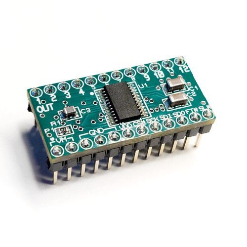 12 channel SPI half bridge driver for breadboard