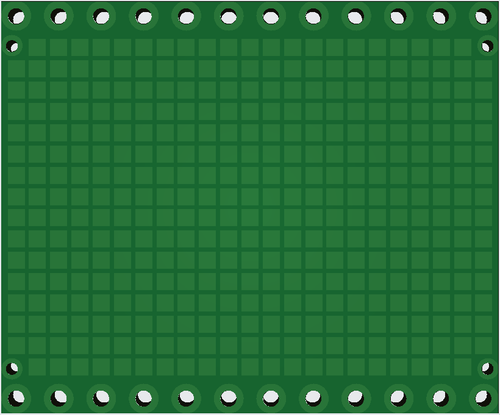 SMT proto breadboard adapter - 24 pin