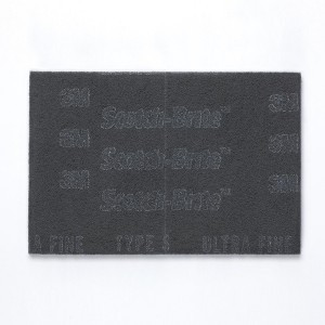 Scotch-Brite 7448 PRO Hand Pads, Ultra-Fine grade, 6 in x 9 in, (Box of 20)