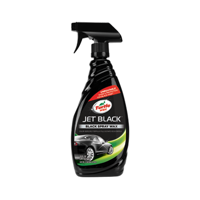 JET BLACK BLACK SPRAY WAX 16 FL.OZ (T11)