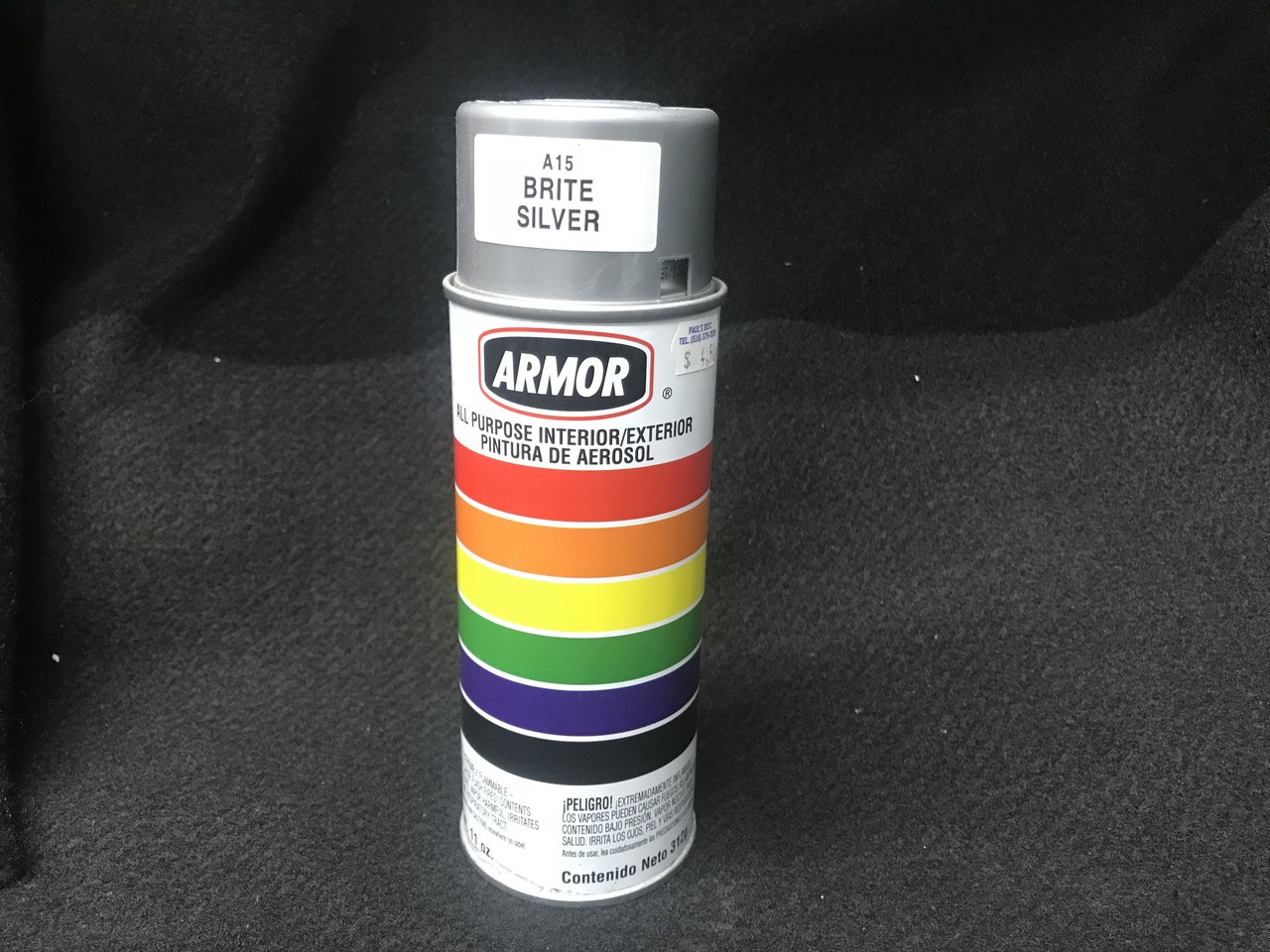 Brite Silver Spray Paint (A15)