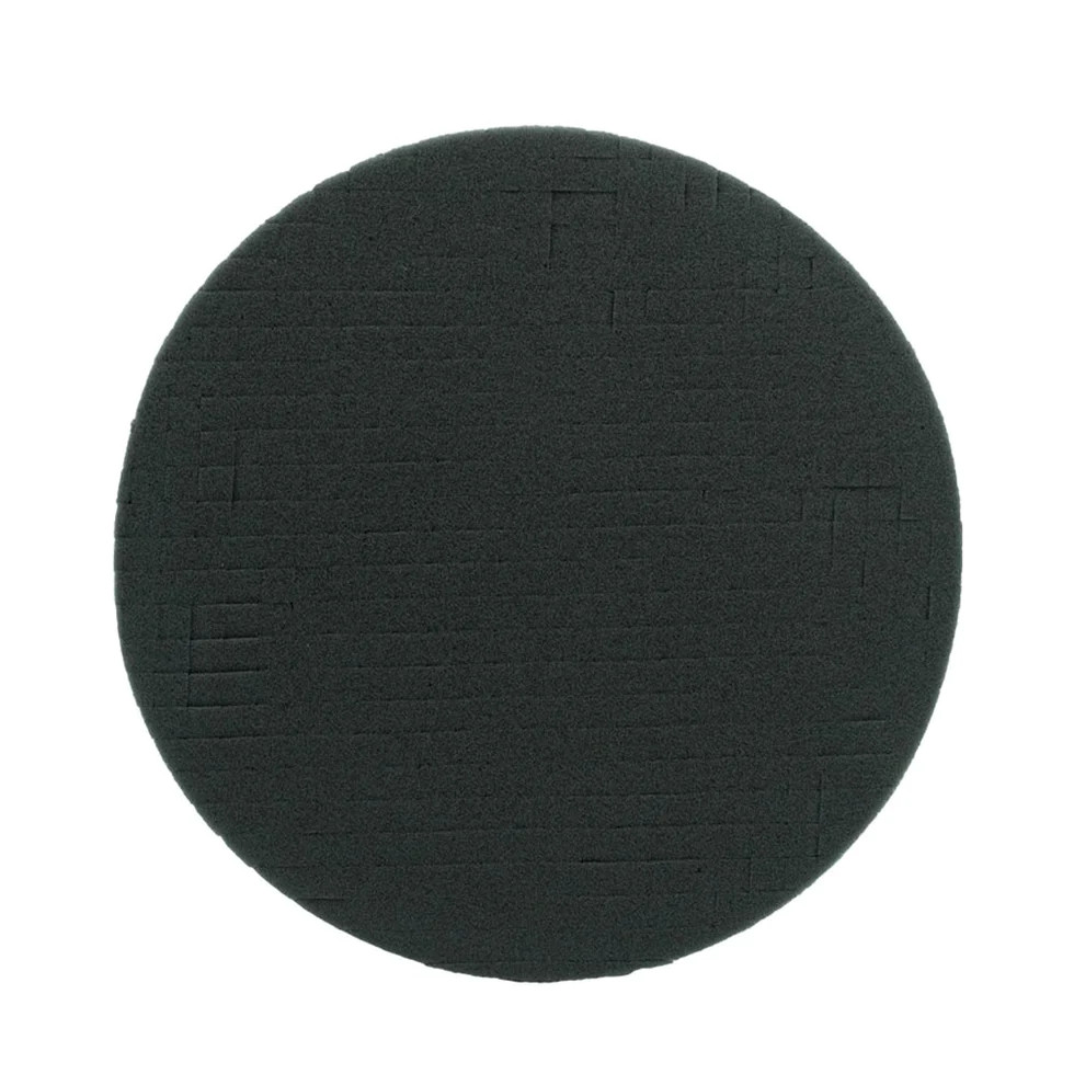 3D 6.5" Black Spider-Cut Foam Finishing Pad (K-56SBK)