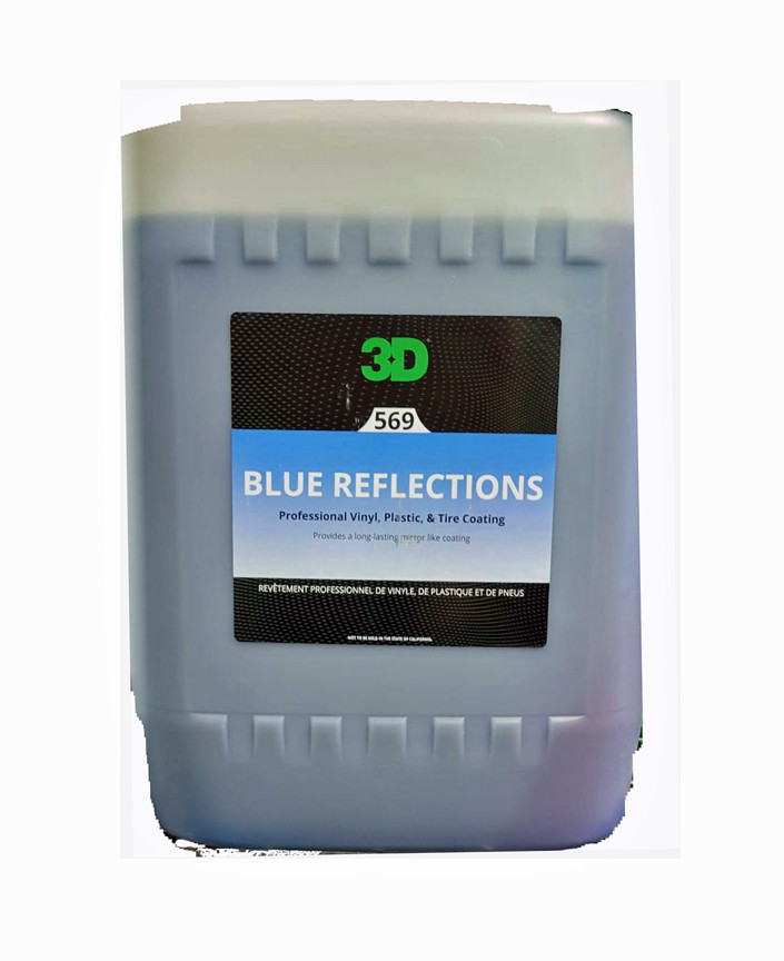 3D Blue Reflections Professional Vinyl & Plastic Coating - 5 Gallons ...