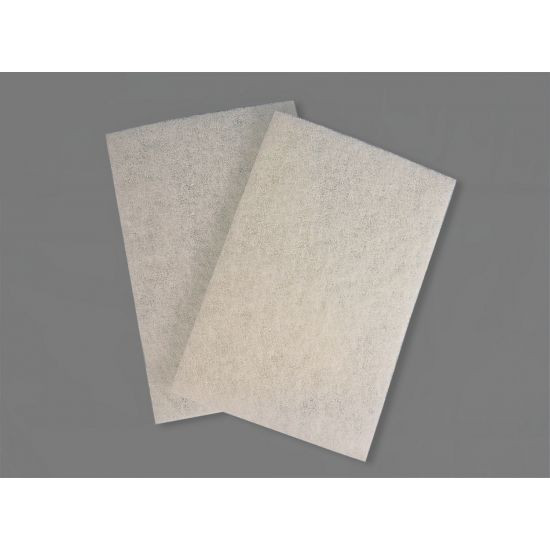 SCRUB PAD 6X9 WHITE