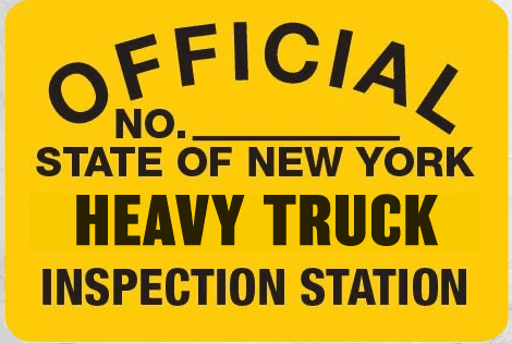 NYS DMV Metal Signs