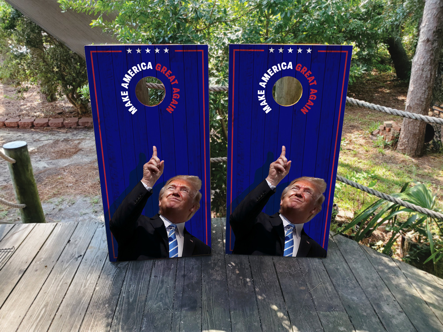 Donald Trump Cornhole Wraps