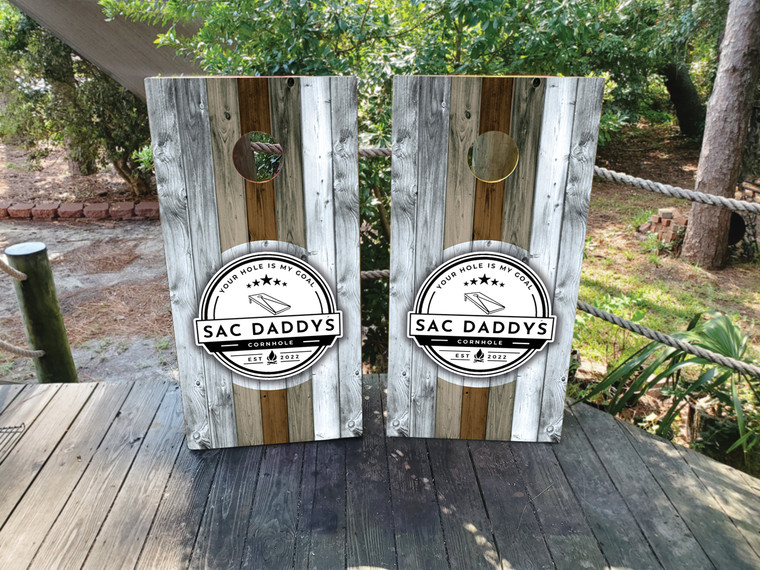 Custom Cornhole Wraps, Skins and Vinyls