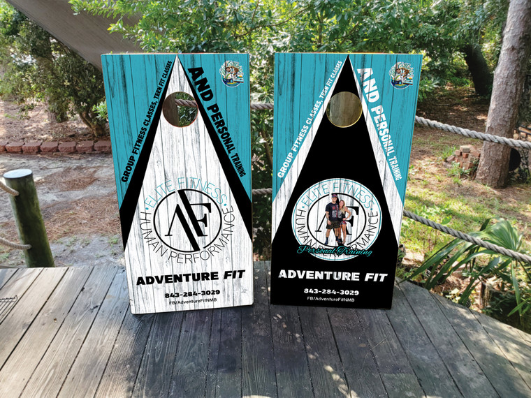 Custom Cornhole Wraps, Skins and Vinyls