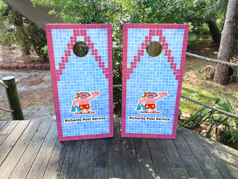 Custom Cornhole Wraps, Skins and Vinyls