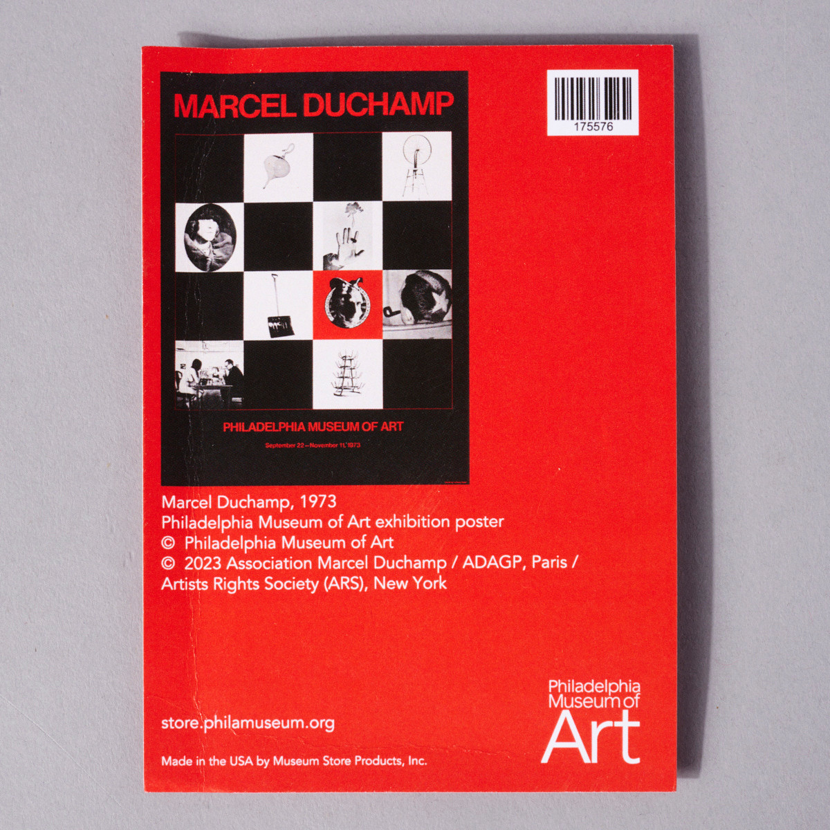 Duchamp PMA Exhibition Poster 1973 Magnet - Philadelphia Museum of Art ...