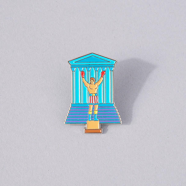 Roberts Philadelphia's Champion Enamel Pin - Philadelphia Museum of Art ...