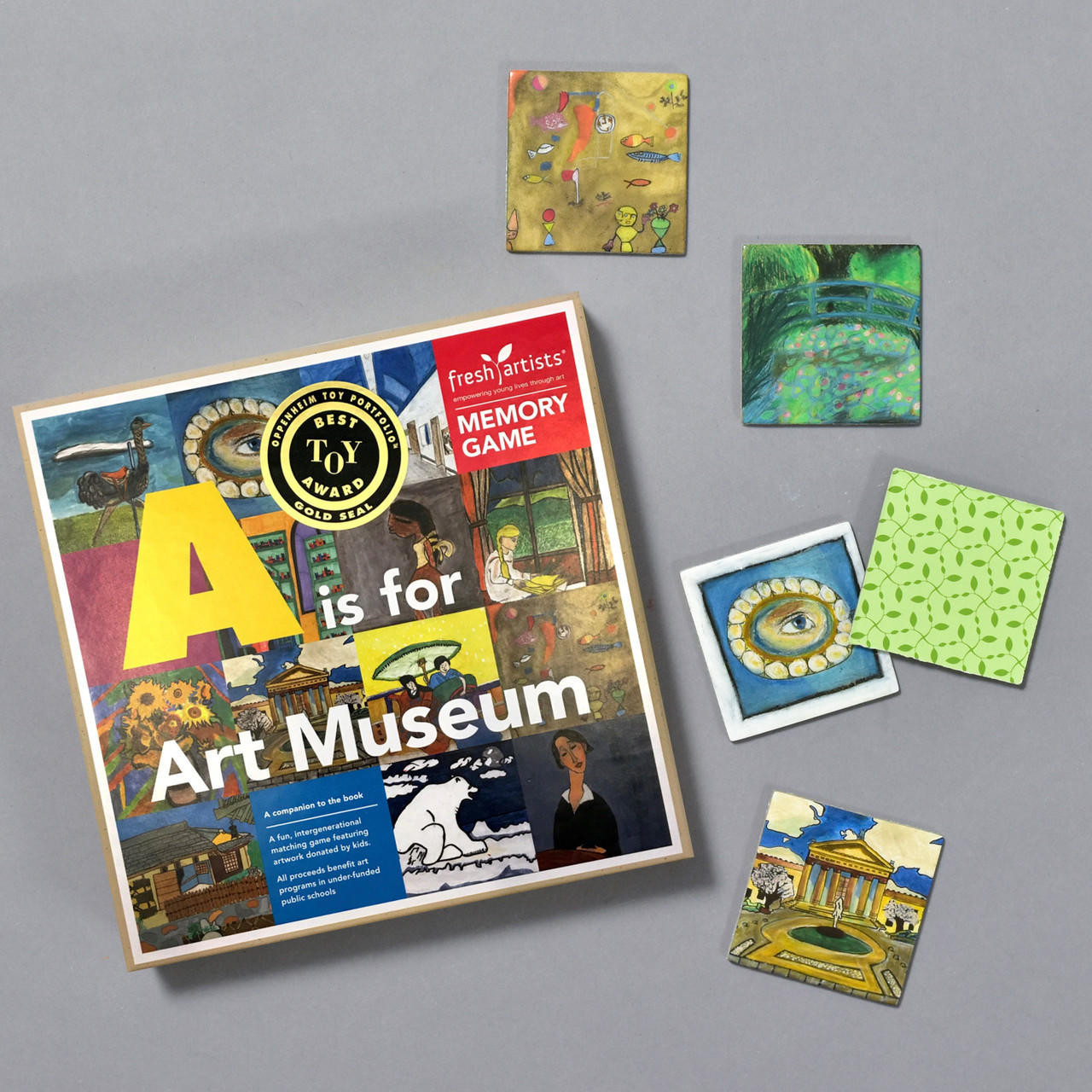 A Is For Art Museum Memory Game - Philadelphia Art Museum Store