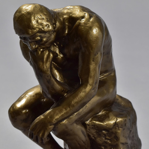 11" Resin "The Thinker" Reproduction - Philadelphia Museum of Art Store